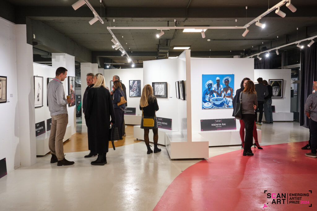 The Opening of the scan.art Emerging Artist Prize 2024 Finalist ...